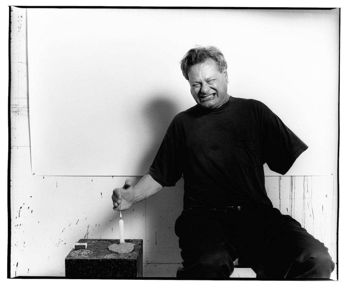 Mike Parr, National Portrait Gallery