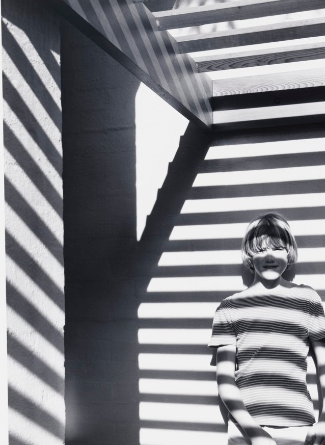 Matthew Moore with pergola shadows, McMahon's Point, Sydney, National ...