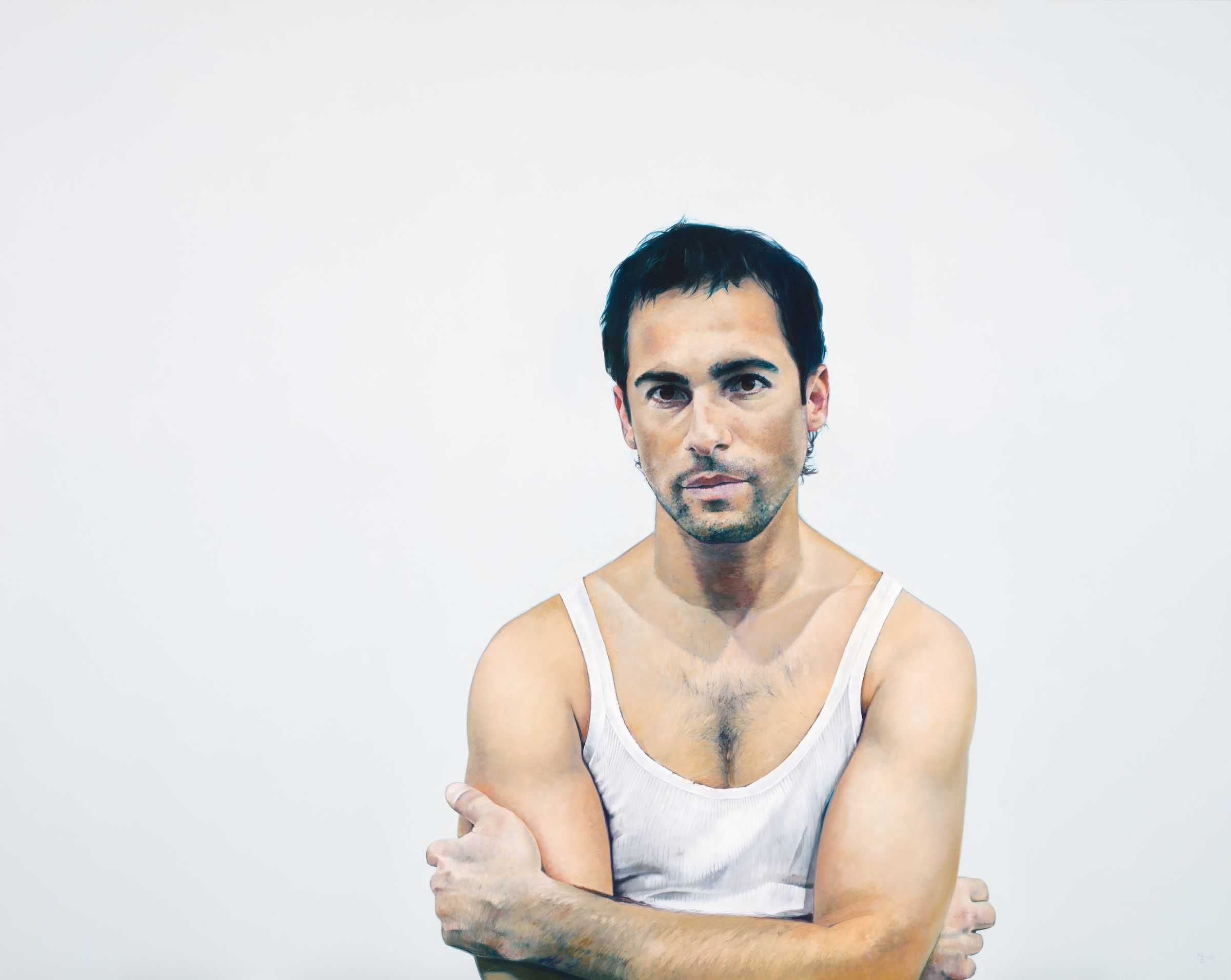 Portrait of Alex Dimitriades, National Portrait Gallery