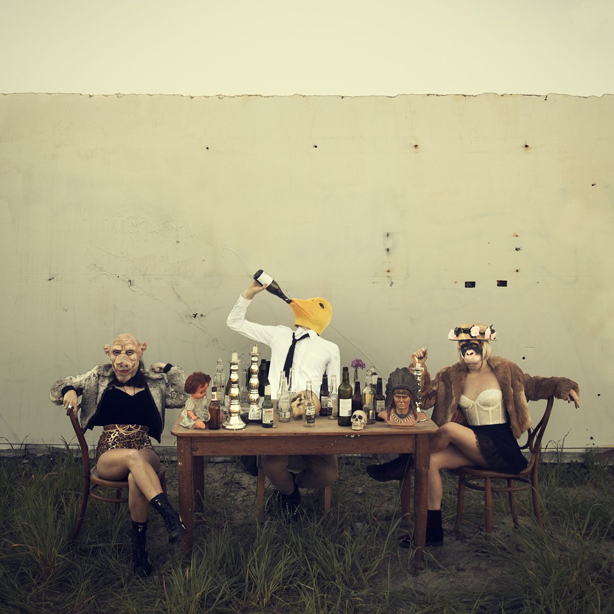 Cameron, Amelia and Sariah, 2011, National Portrait Gallery