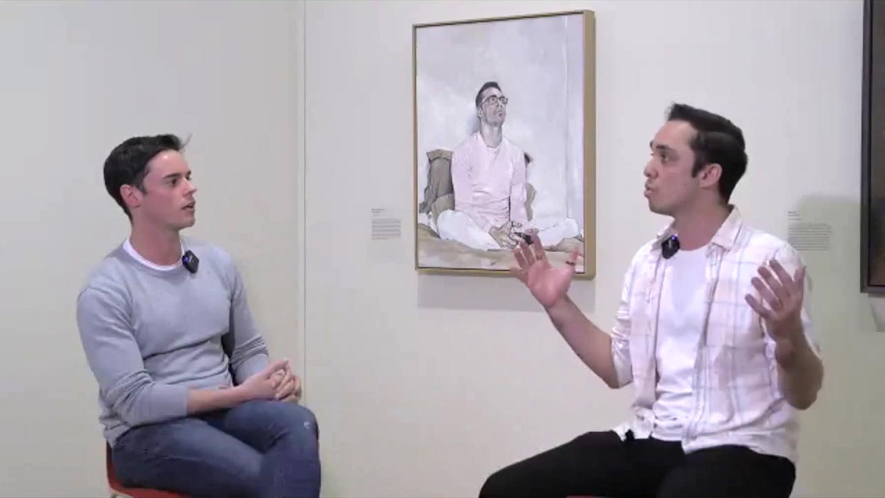 Liam Nunan and Guy Simon, National Portrait Gallery