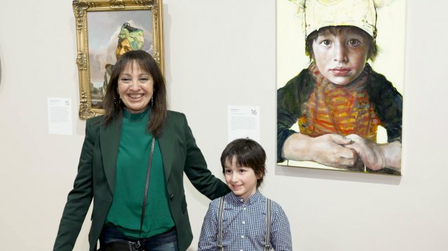 Esther Erlich and Joe, National Portrait Gallery