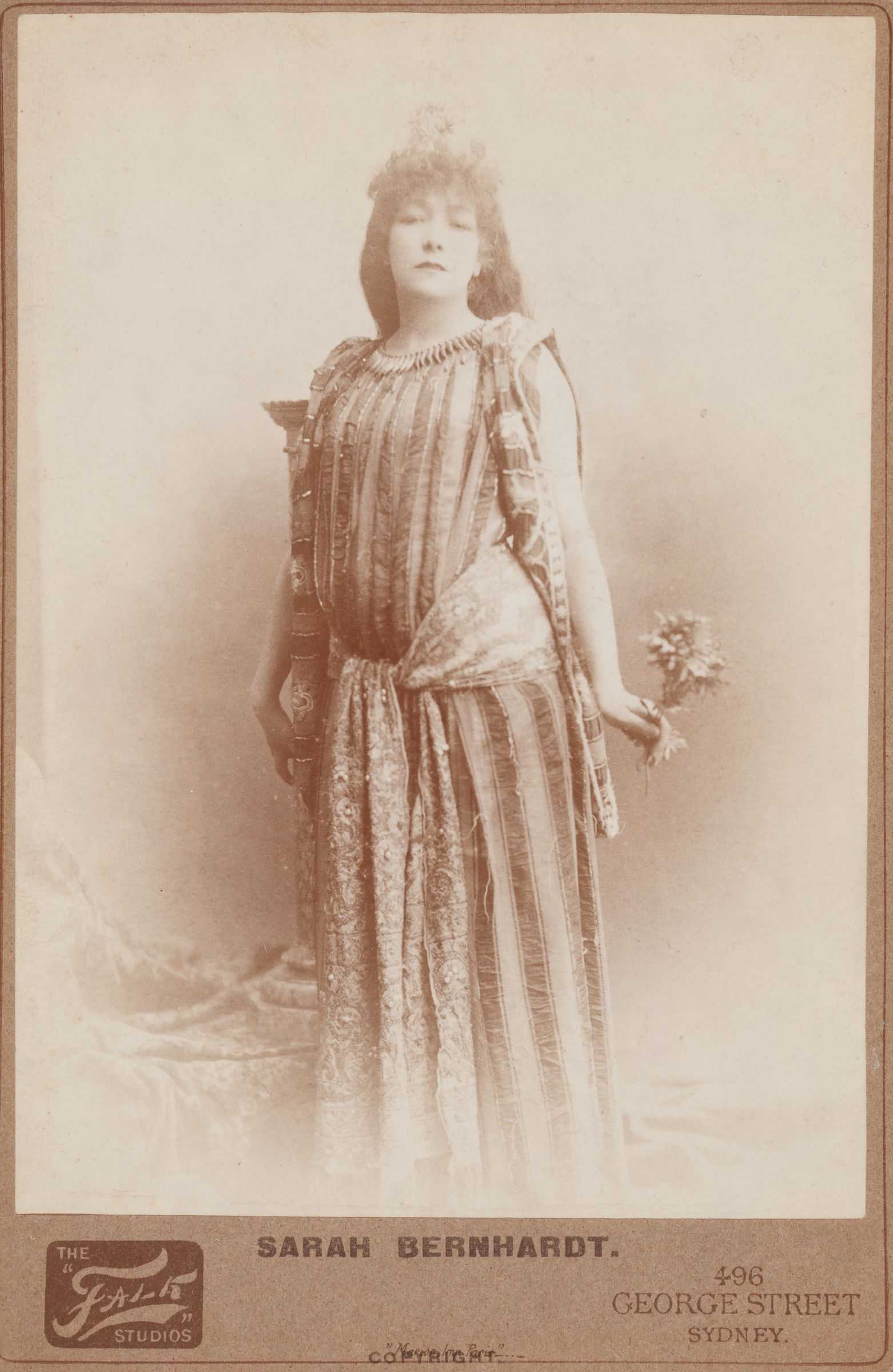 Sarah Bernhardt, National Portrait Gallery
