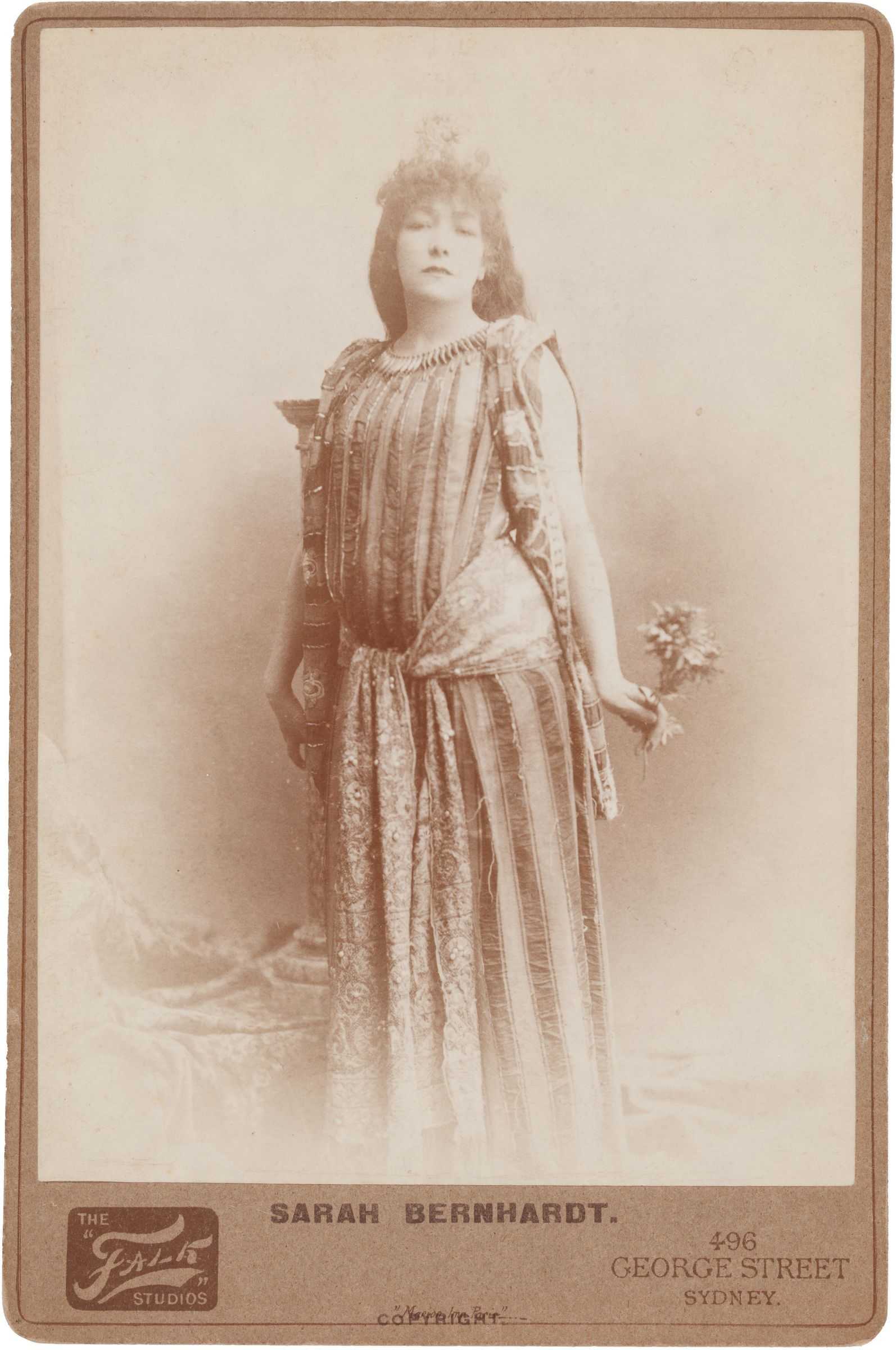 Sarah Bernhardt, National Portrait Gallery