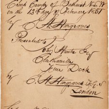 Edward Hargraves, National Portrait Gallery