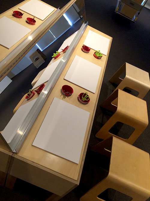 Art cart, National Portrait Gallery
