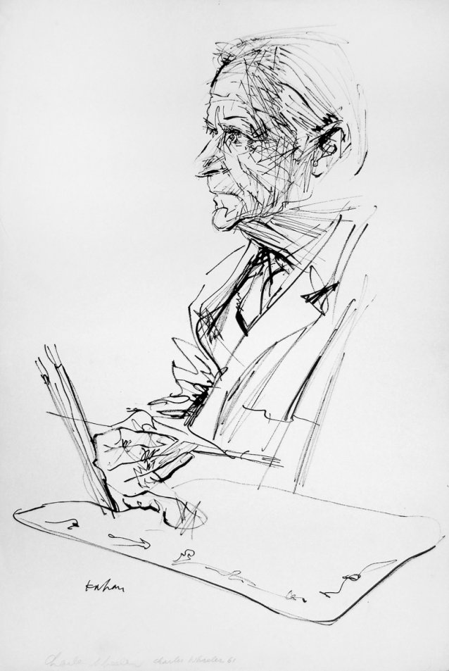 Charles Wheeler, National Portrait Gallery
