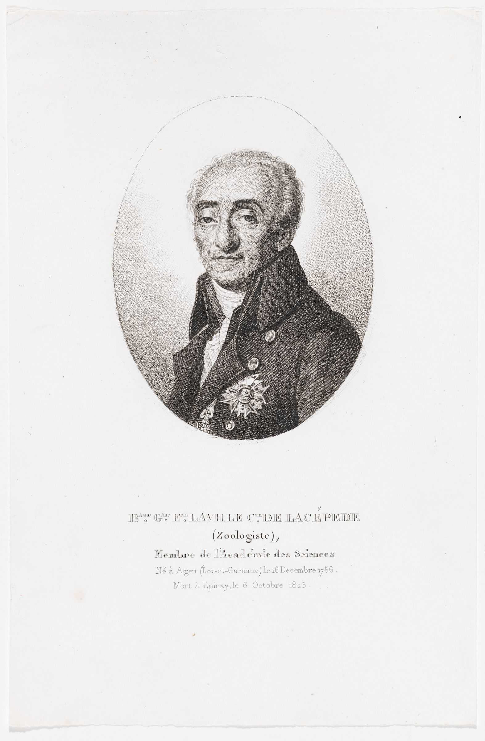 Comte de Lacepede, National Portrait Gallery
