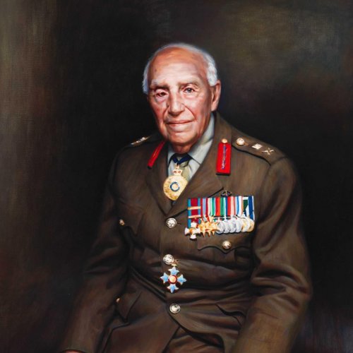 Major General Paul Cullen AC CBE DSO, National Portrait Gallery