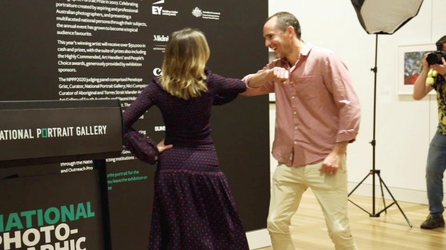 Winner announcement, National Portrait Gallery