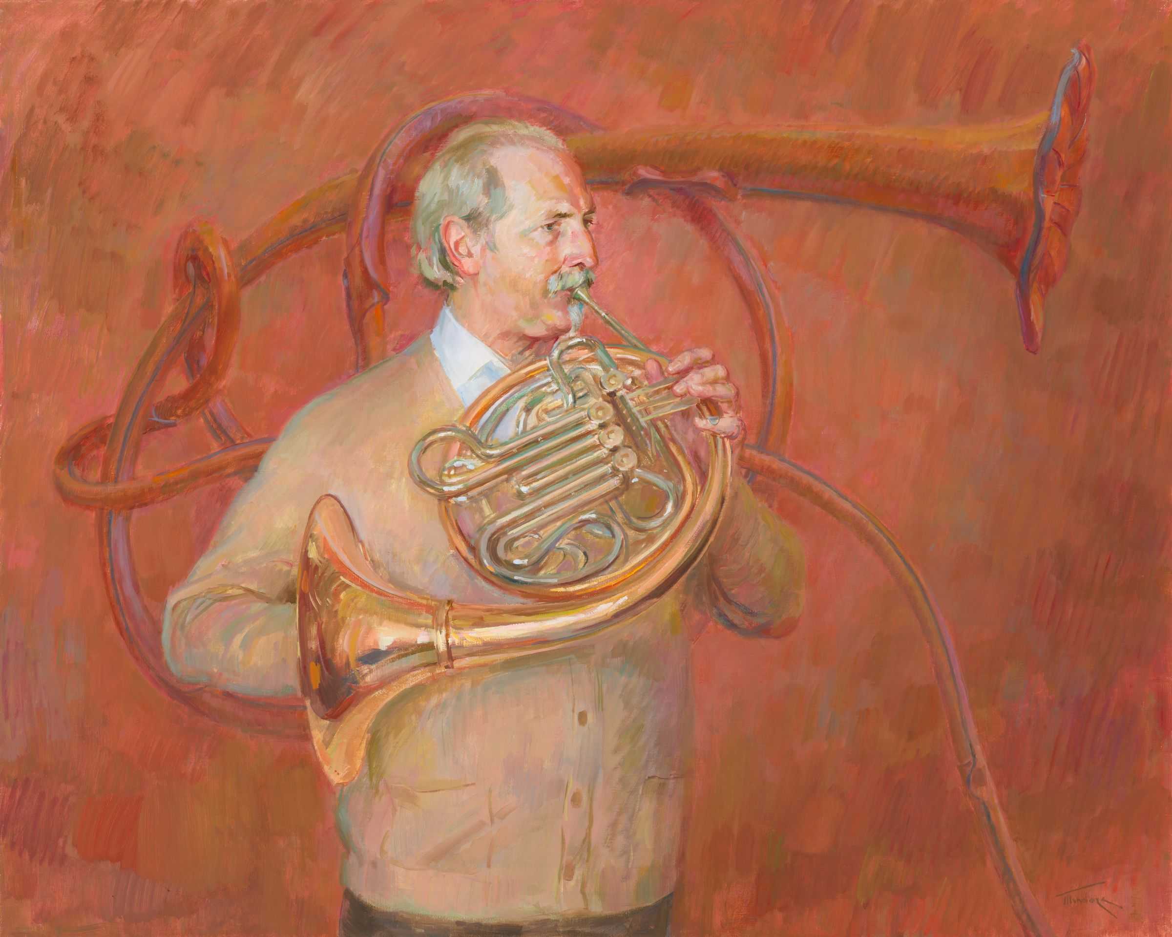 Barry Tuckwell, National Portrait Gallery