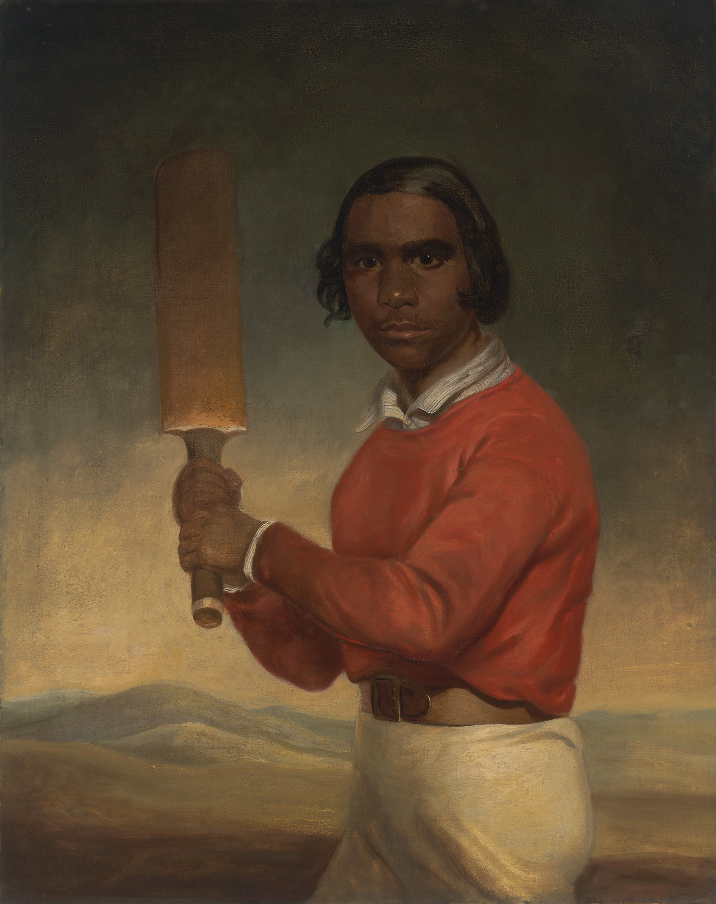 The catechist and the cricketer, National Portrait Gallery